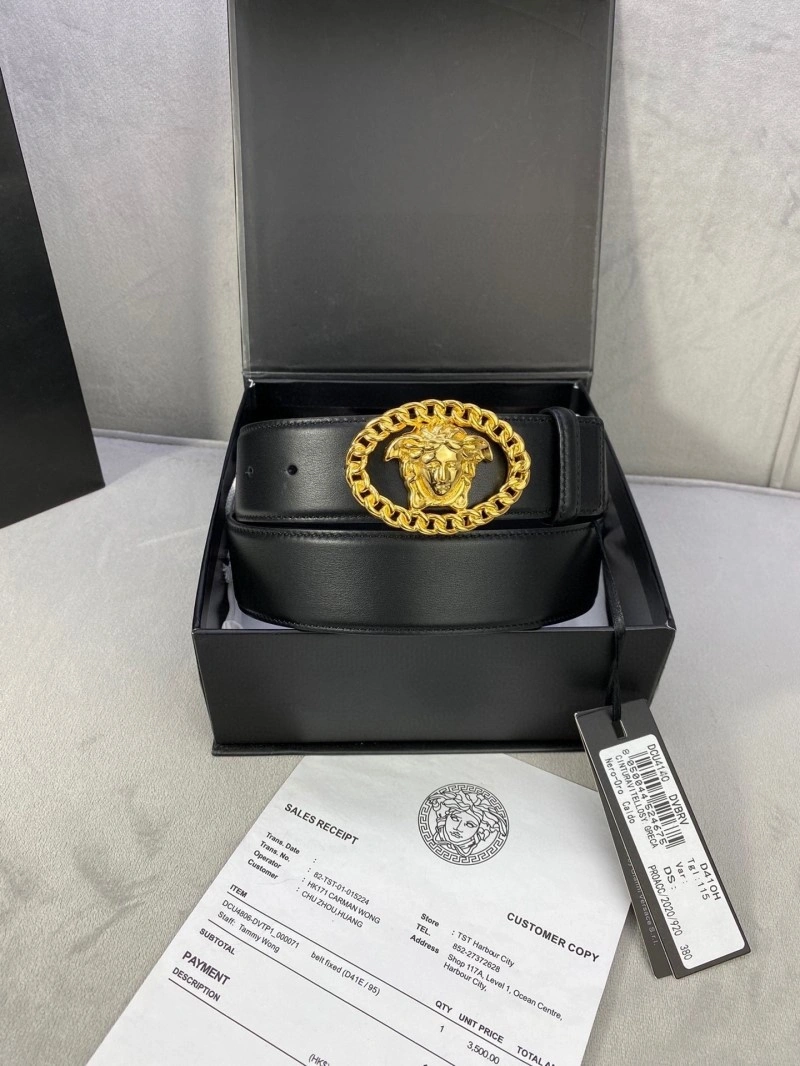 Budget-friendly Versace Belts