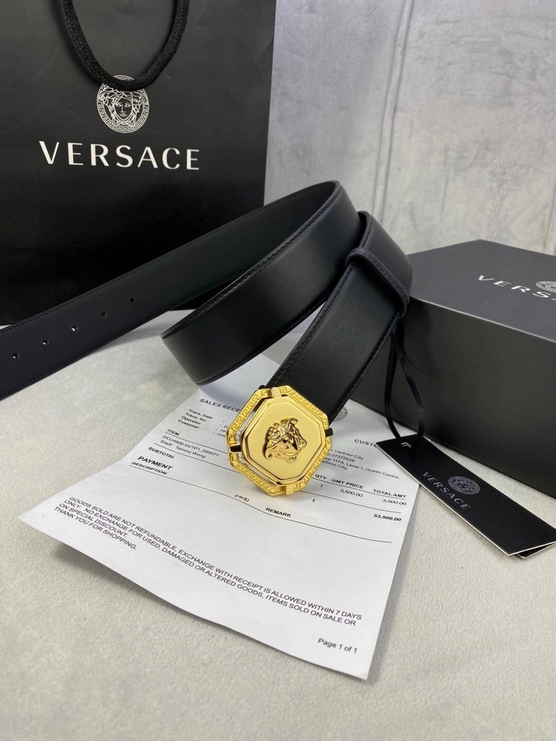 Top match Versace Belts