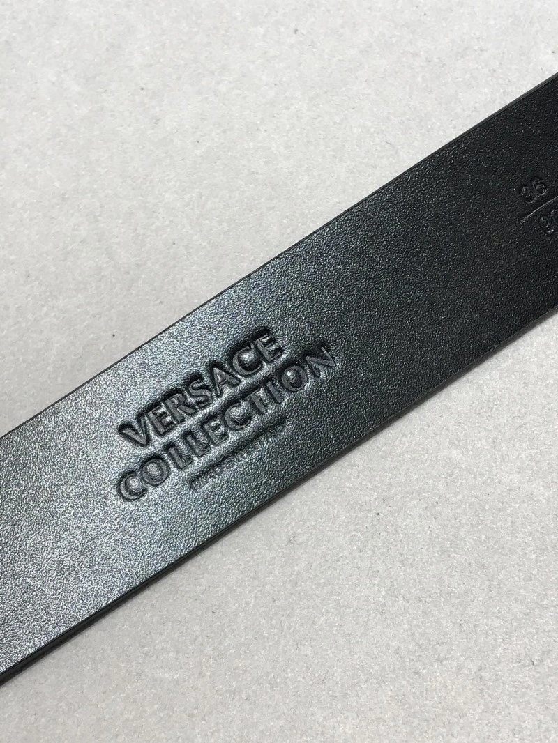 Indistinguishable Versace Belts