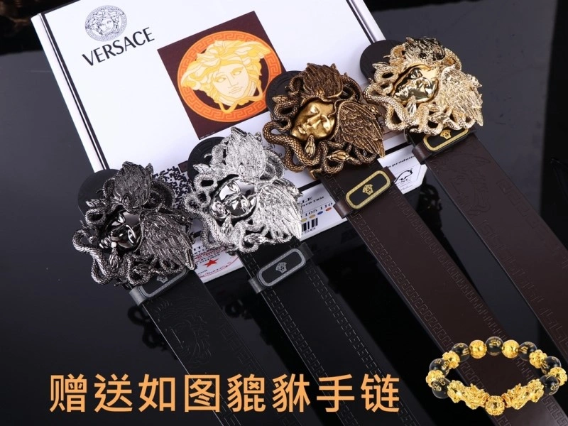 Brand-authenticated Versace Belts