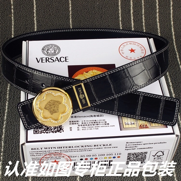 Value-priced Versace Belts