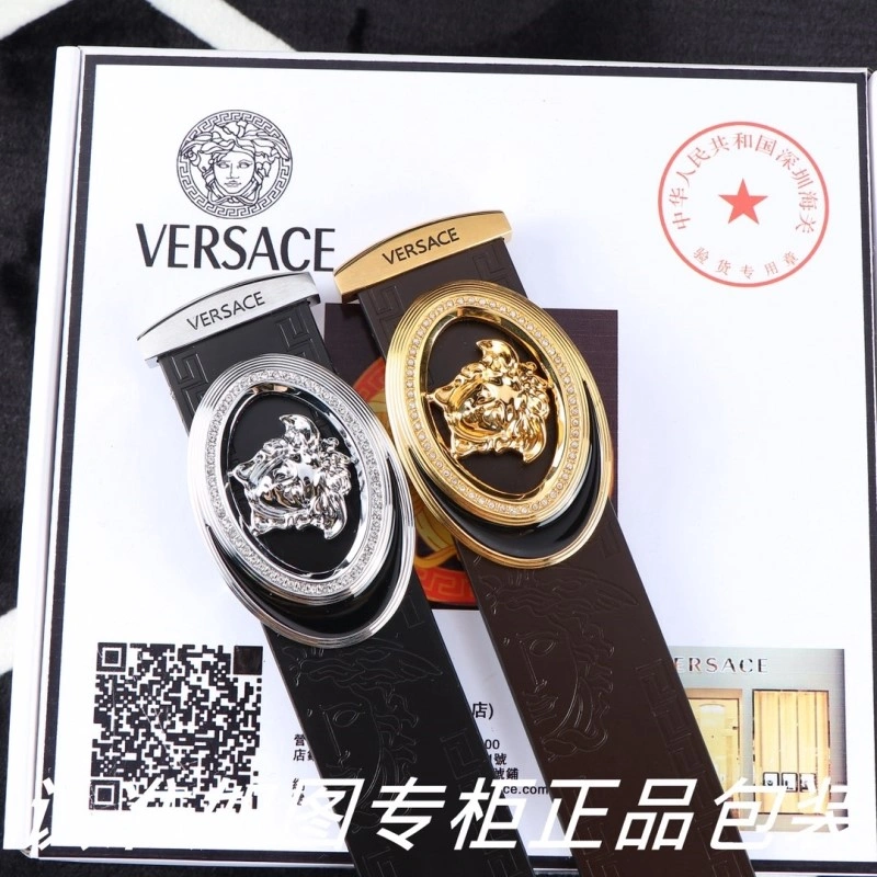 Brand-authenticated Versace Belts