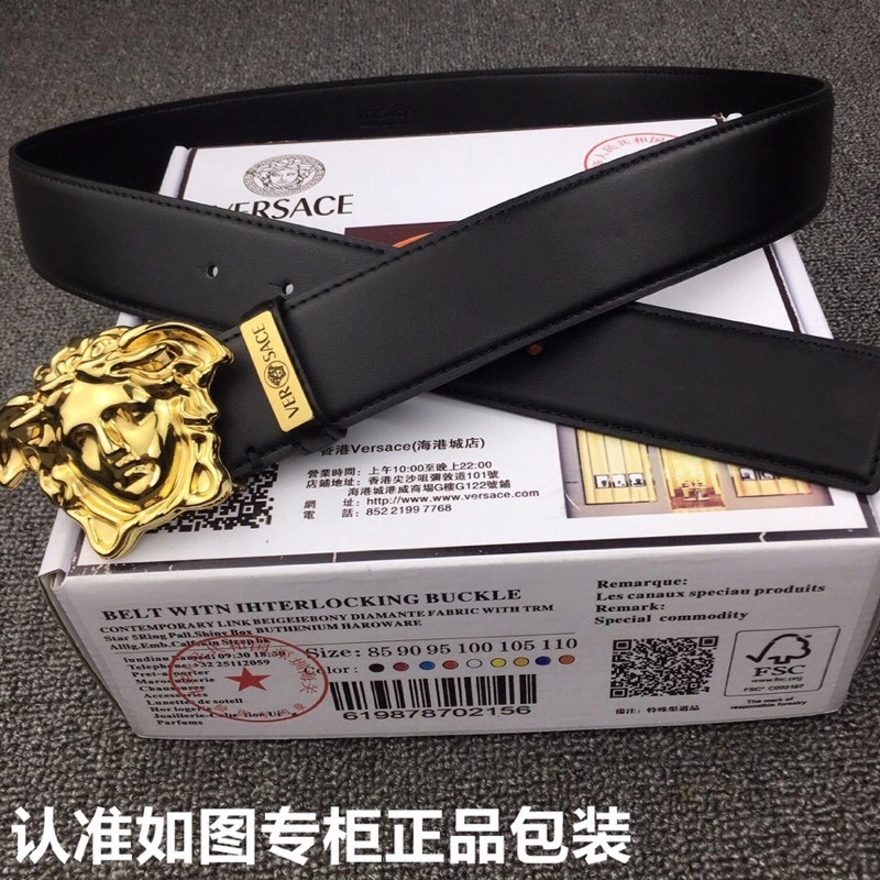 Brand-authenticated Versace Belts
