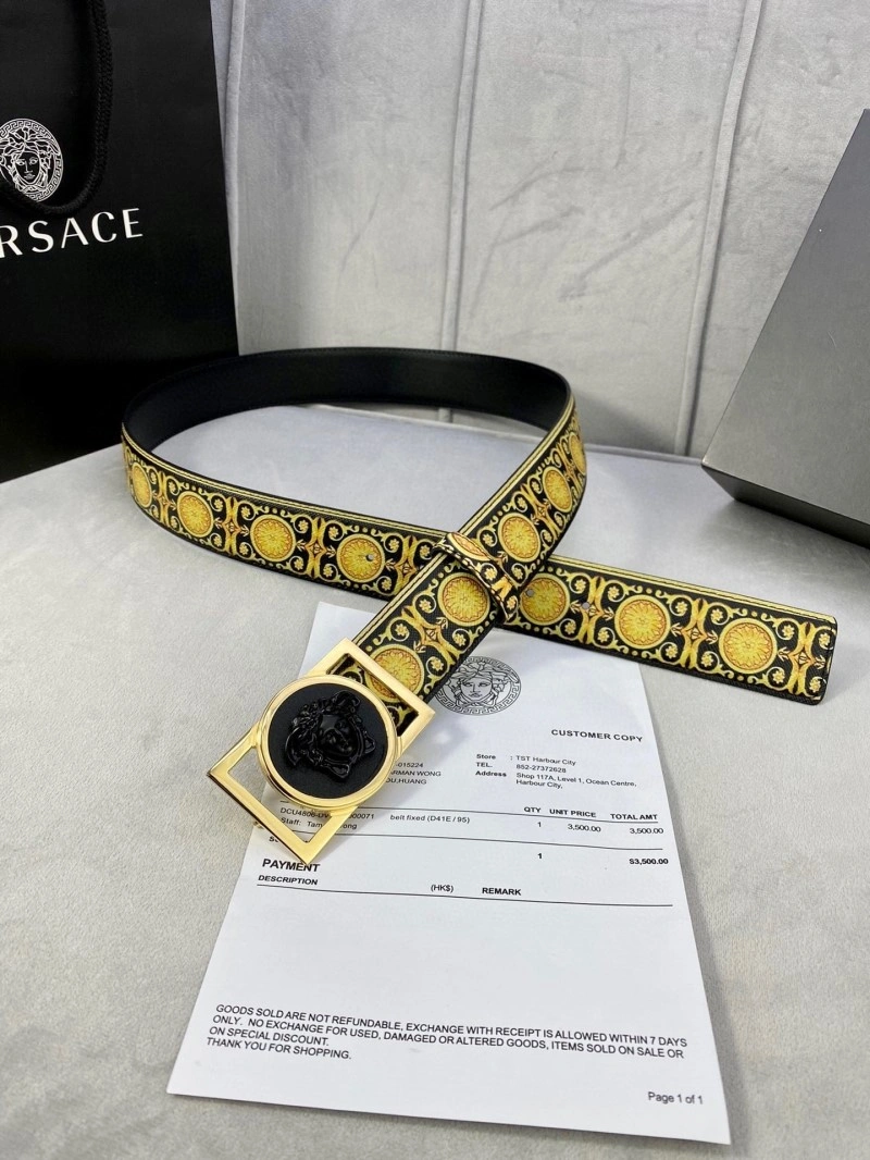 Authentic Versace Belts