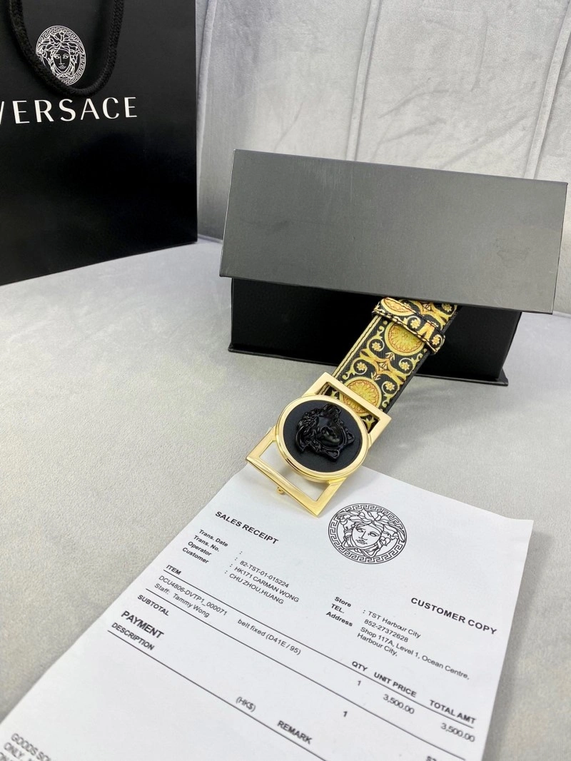 Authentic Versace Belts
