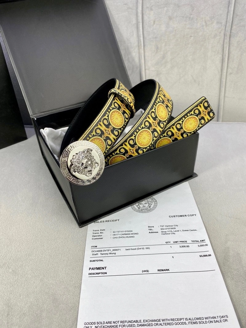 Reasonably priced Versace Belts