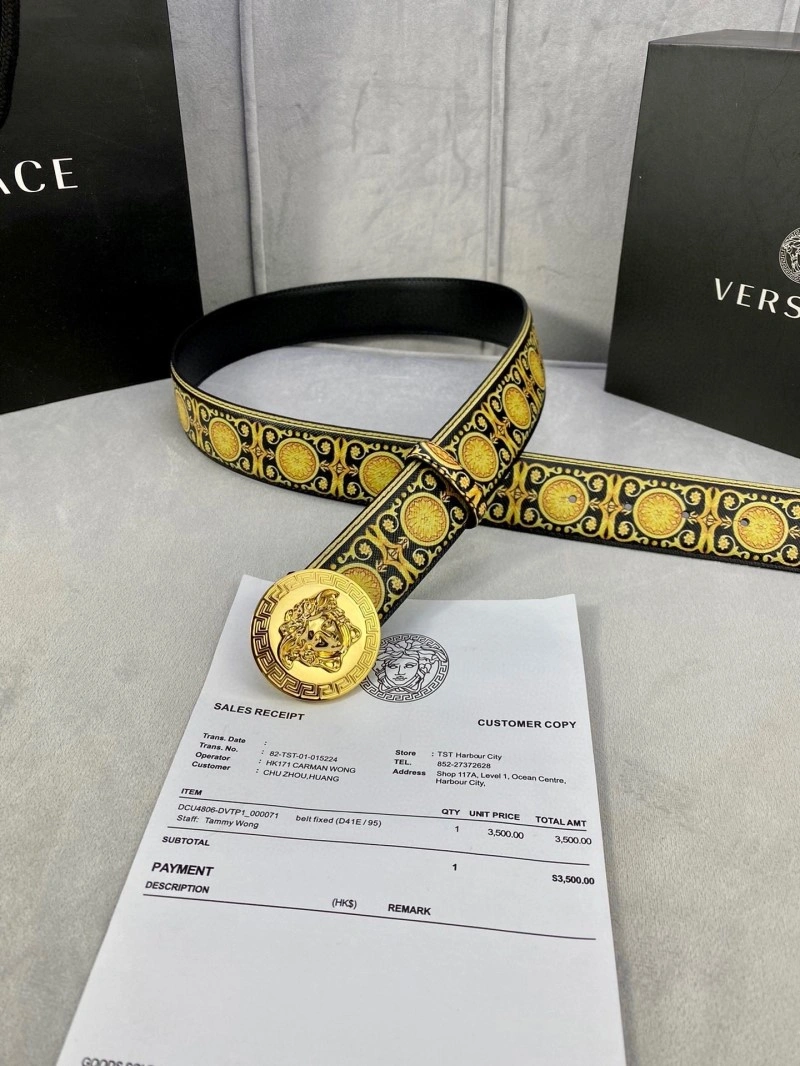 Reasonably priced Versace Belts