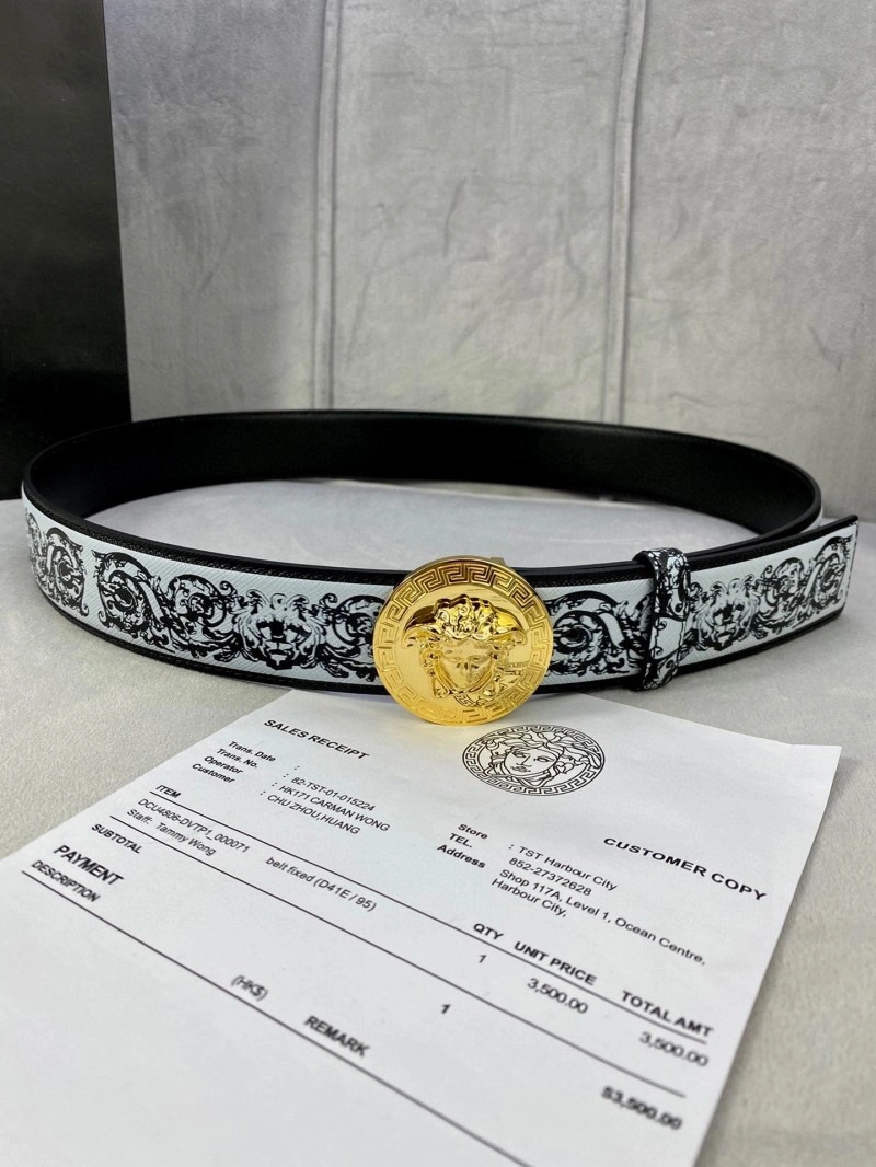 Inexpensive Versace Belts