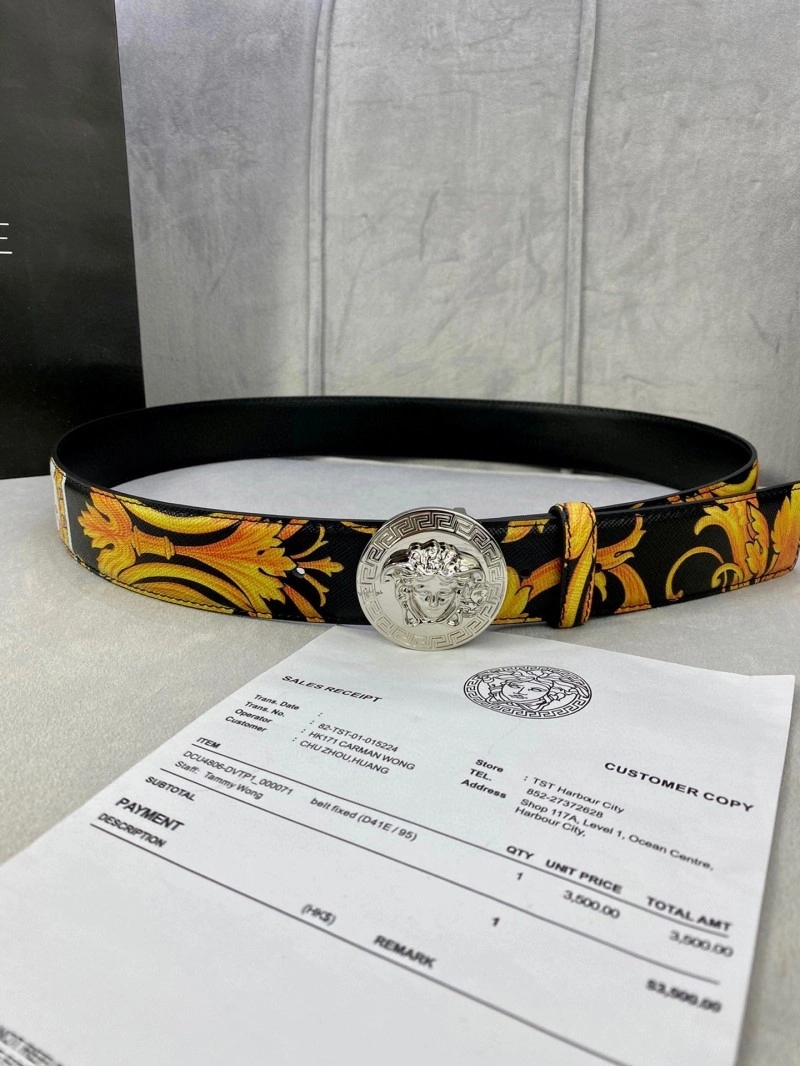 Mirror quality Versace Belts