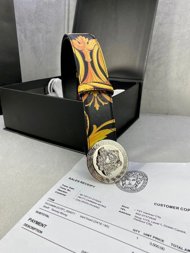 Mirror quality Versace Belts