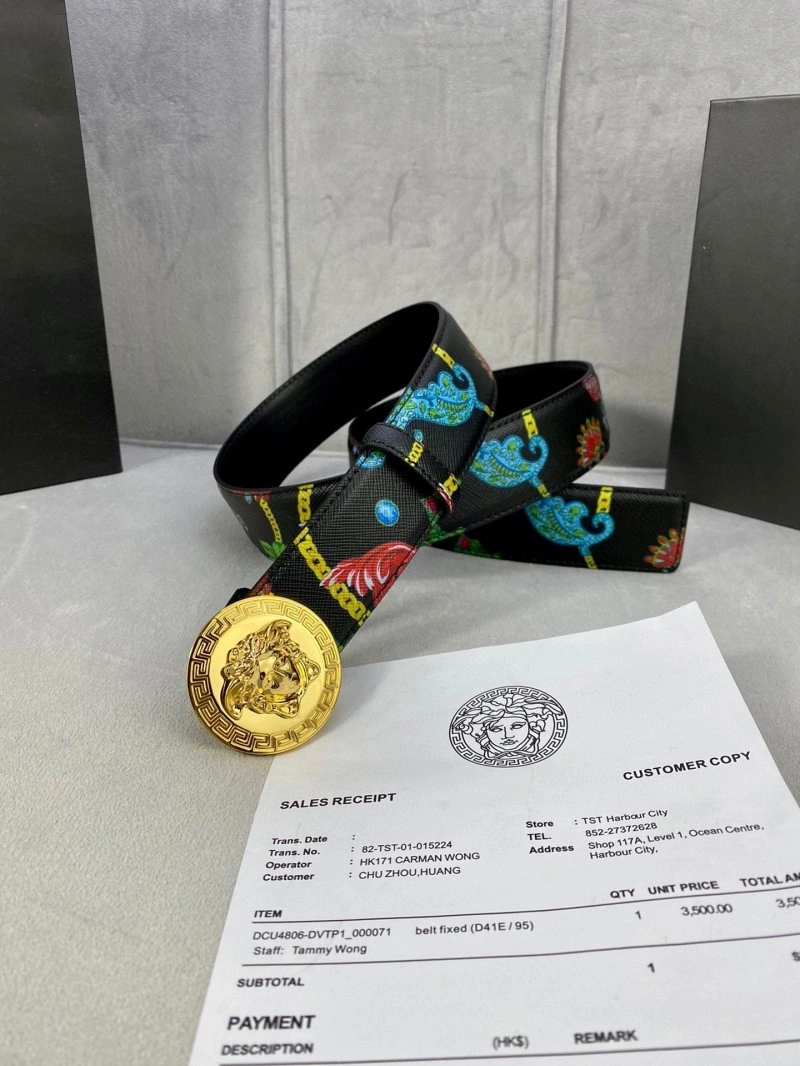 Factory-made Versace Belts