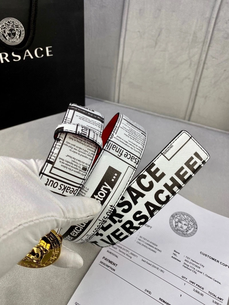 Mirror quality Versace Belts