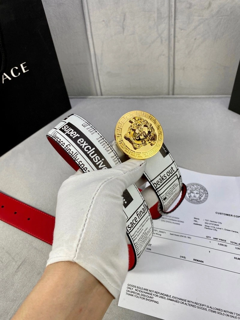 Mirror quality Versace Belts