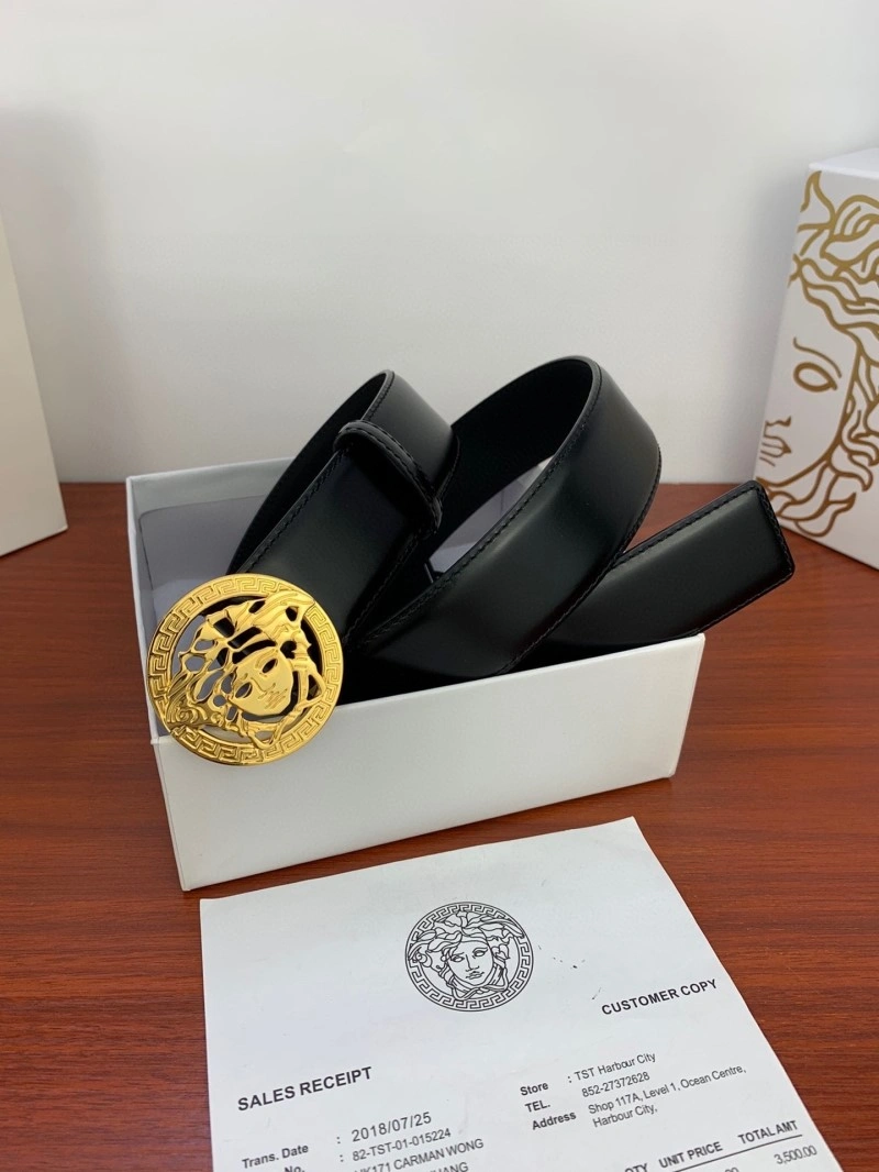 Value-priced Versace Belts