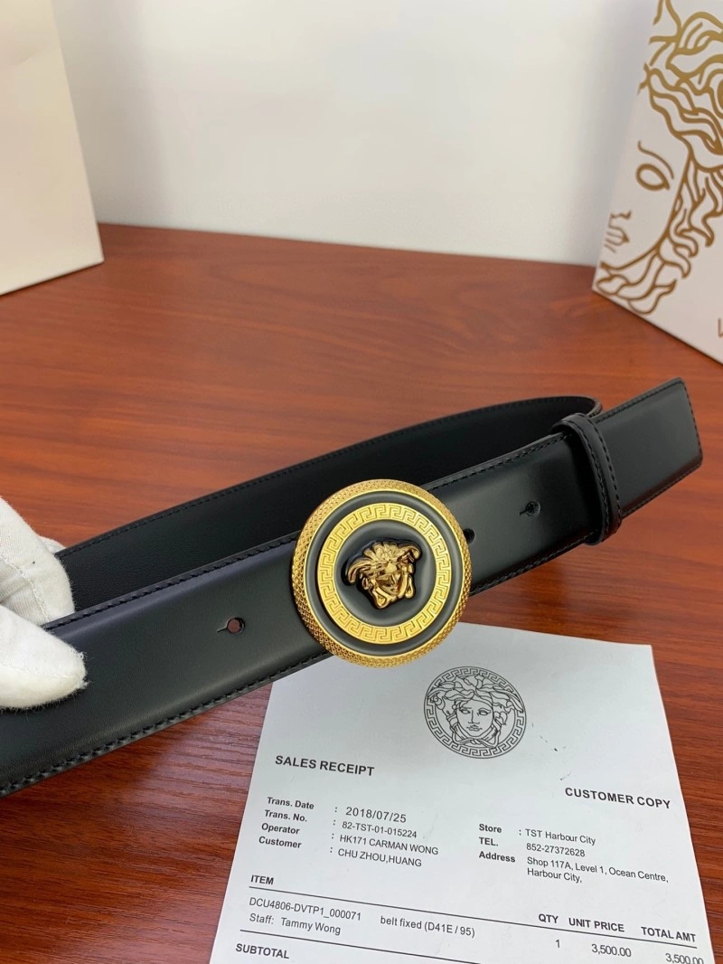 Exact replica Versace Belts