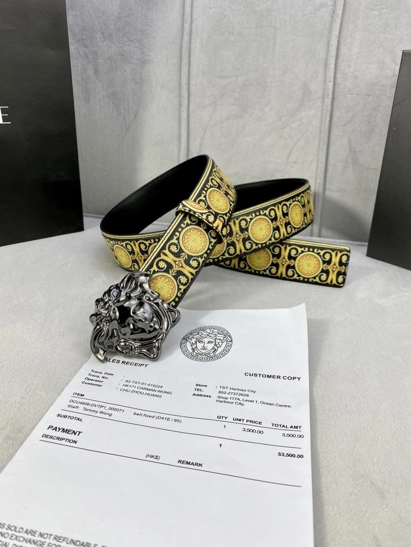Perfect replica Versace Belts