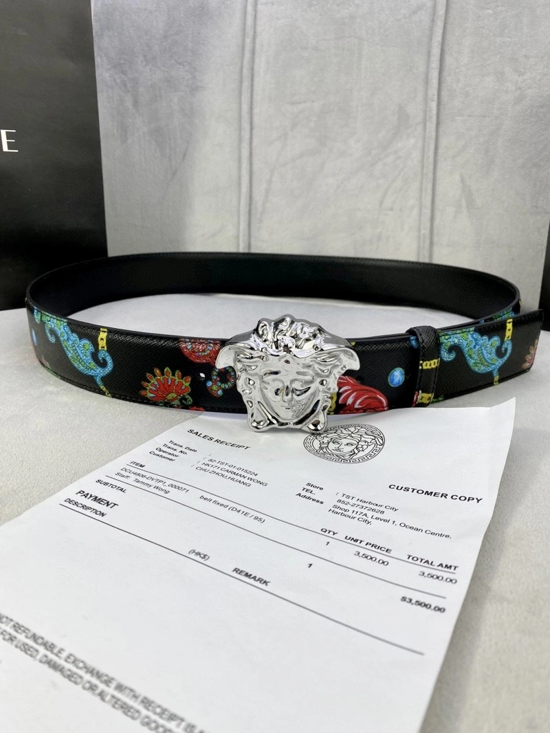 Exact replica Versace Belts