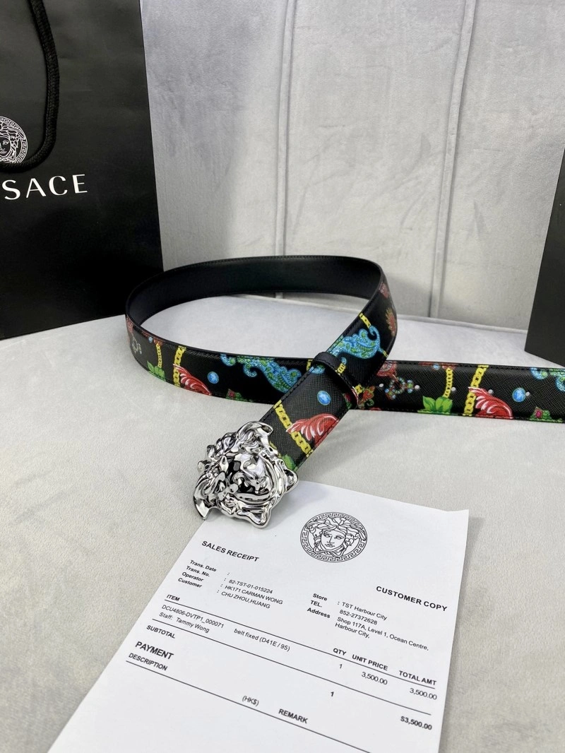 Exact replica Versace Belts