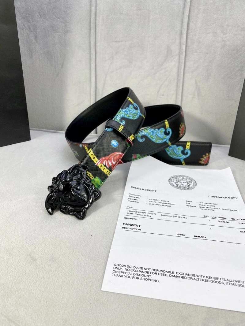 Exact replica Versace Belts