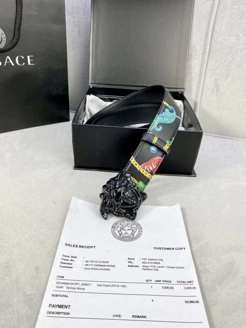 Exact replica Versace Belts