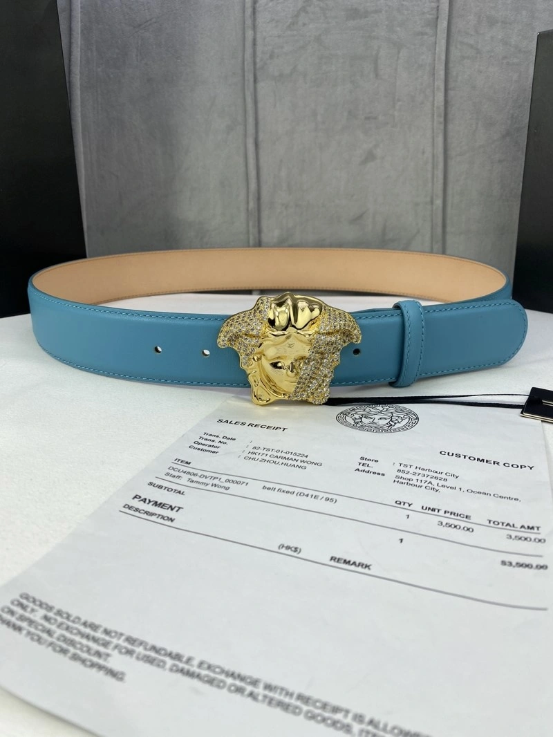 Indistinguishable Versace Belts