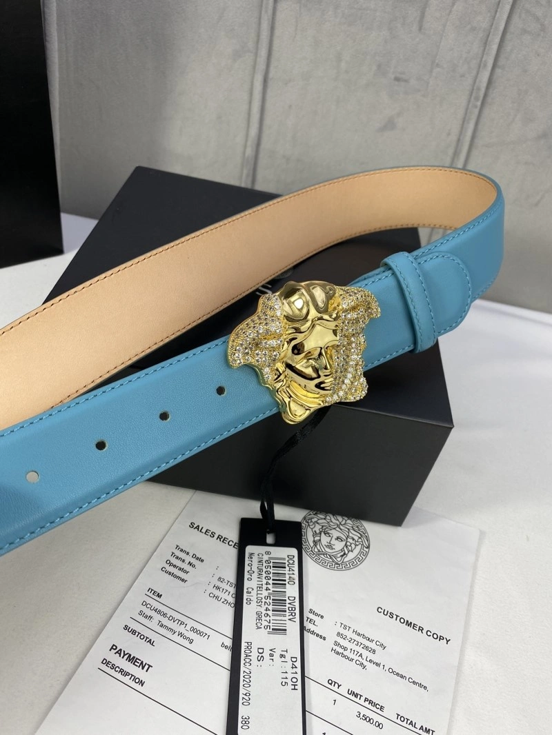 Indistinguishable Versace Belts