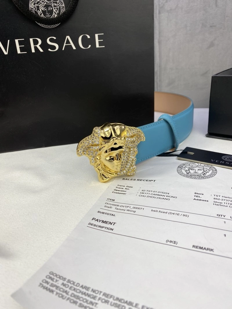 Indistinguishable Versace Belts