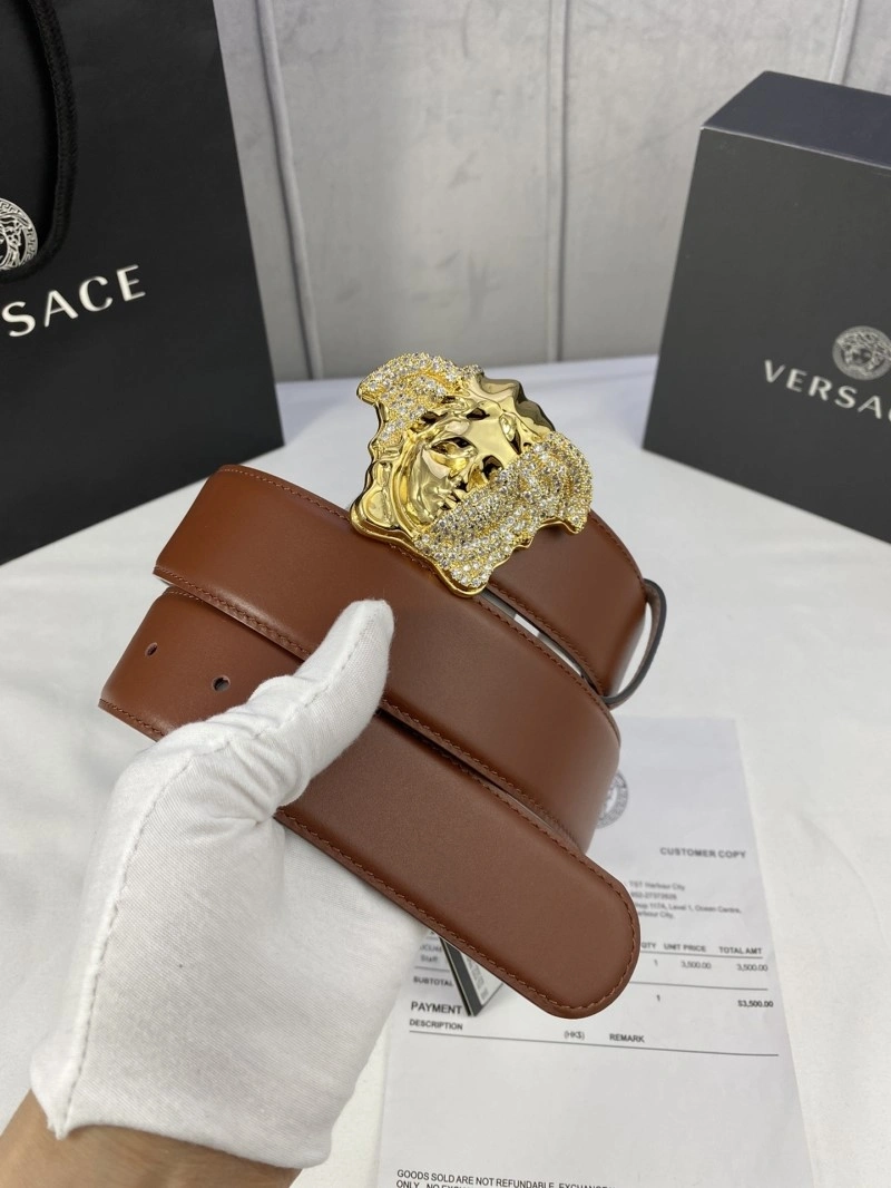Brand-authenticated Versace Belts