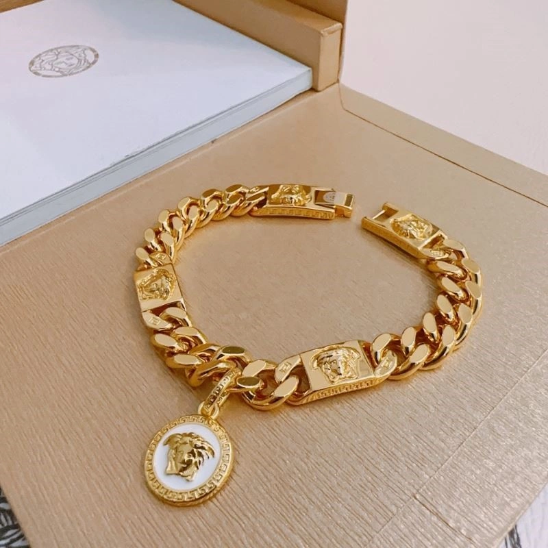 Brand-authenticated Versace Bracelets