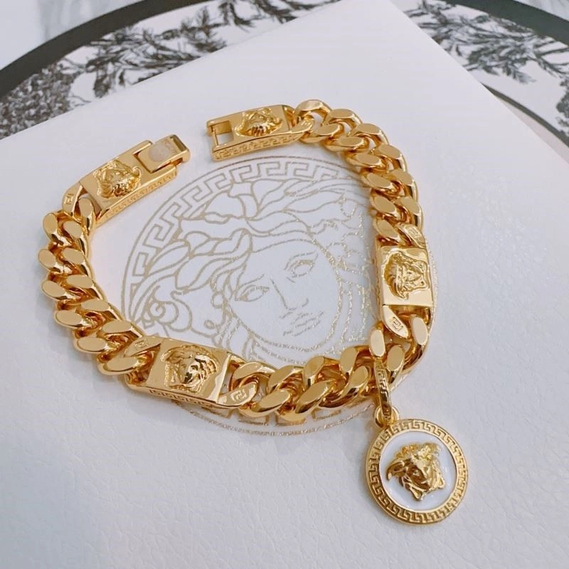 Brand-authenticated Versace Bracelets