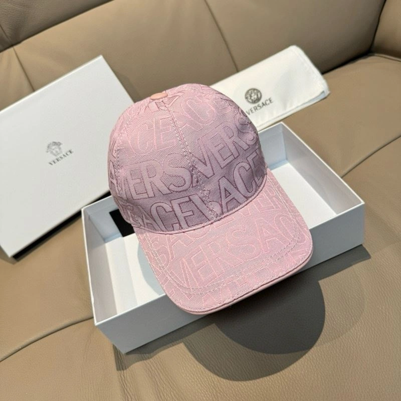 Brand-authenticated Versace Caps