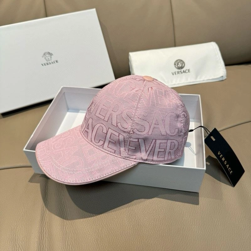 Brand-authenticated Versace Caps