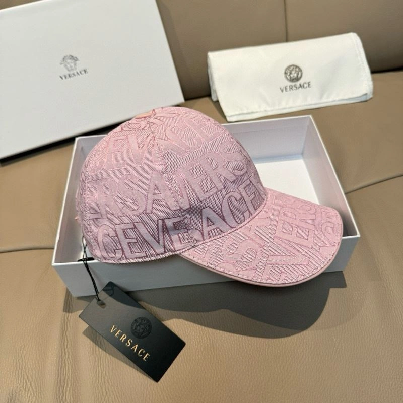 Brand-authenticated Versace Caps