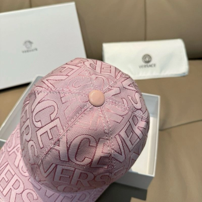 Brand-authenticated Versace Caps