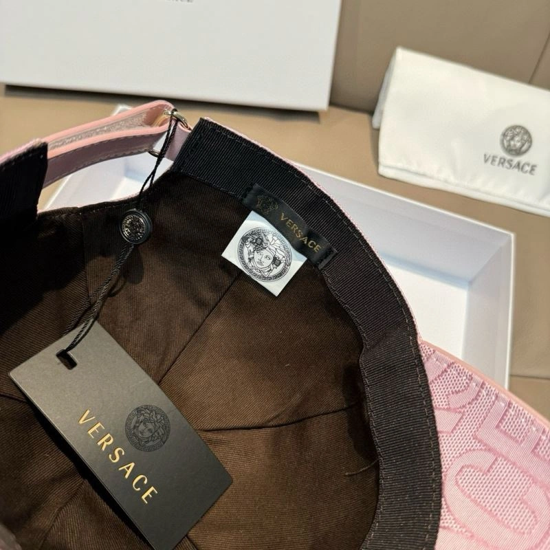 Brand-authenticated Versace Caps