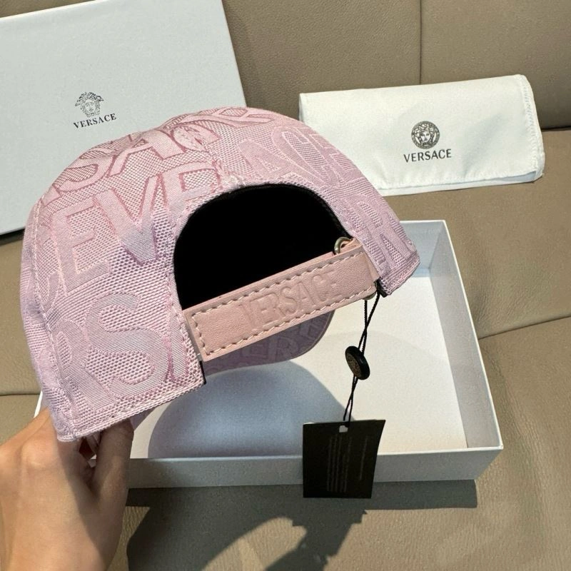 Brand-authenticated Versace Caps