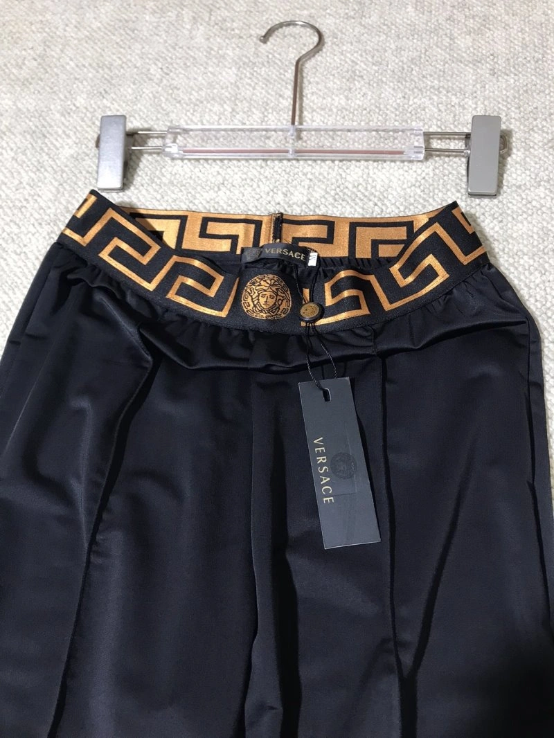 Brand-authenticated Versace Long Pants