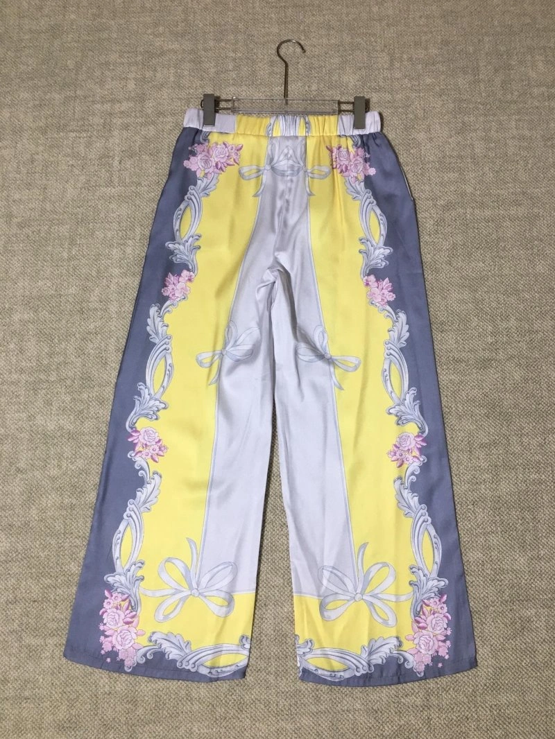 Top mirror Versace Long Pants