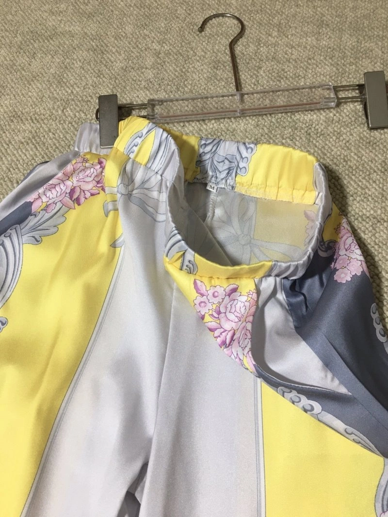 Top mirror Versace Long Pants