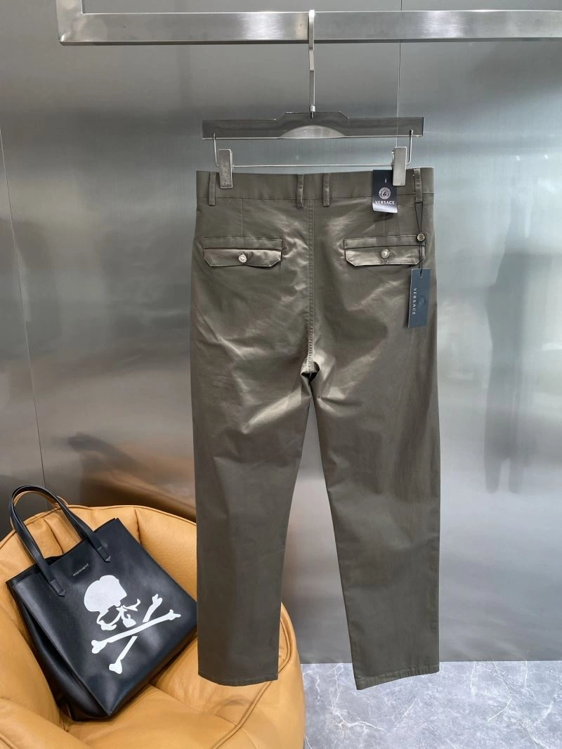 Brand-authenticated Versace Long Pants