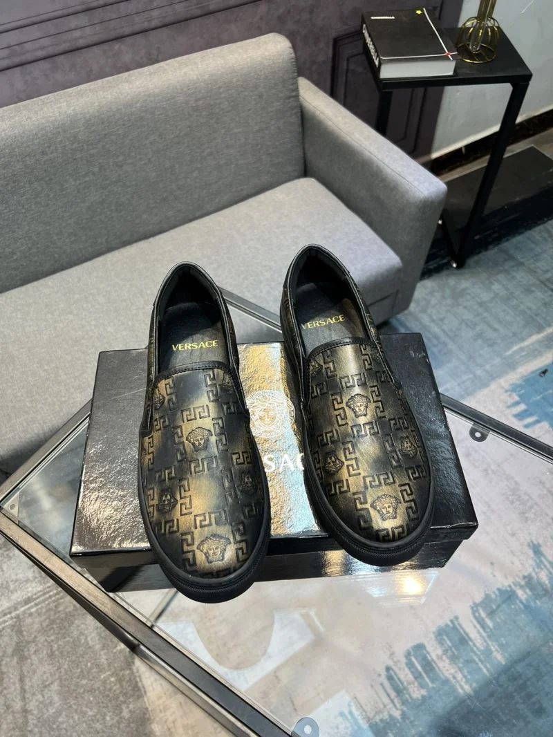 Perfect replica Versace Low Shoes
