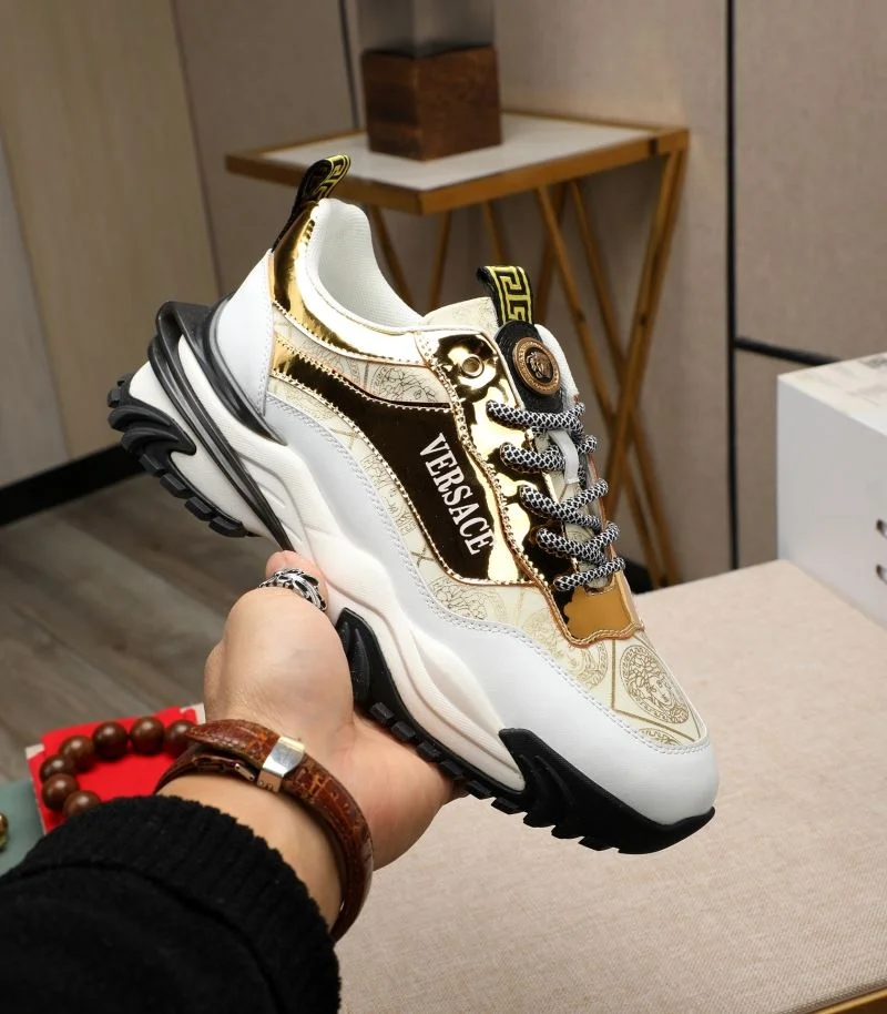 1:1 copy Versace Low Shoes