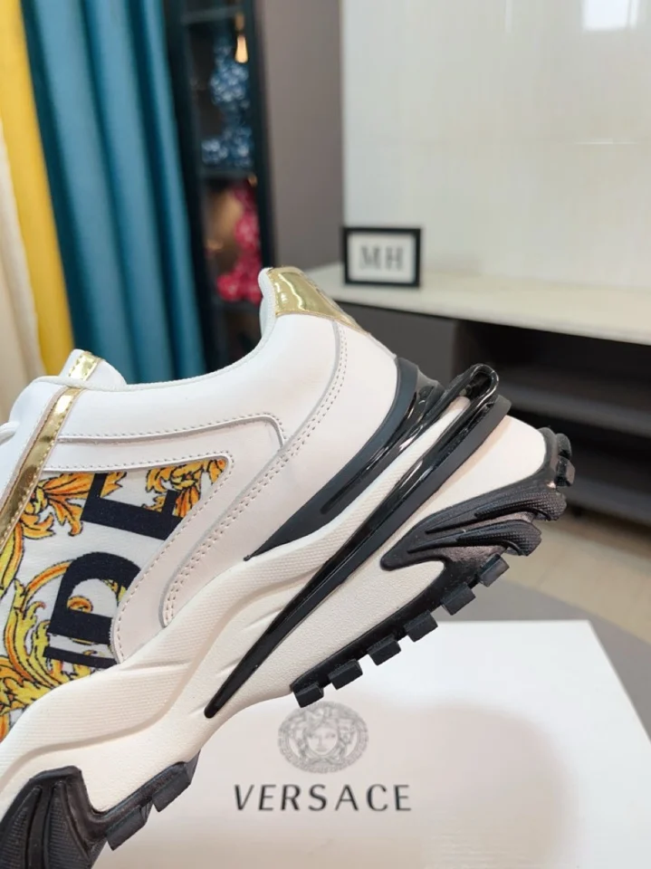 Brand-authenticated Versace Low Shoes