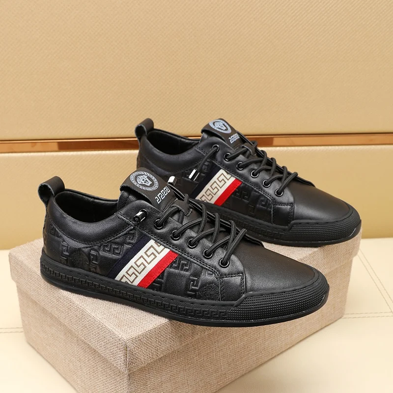 Perfect replica Versace Low Shoes