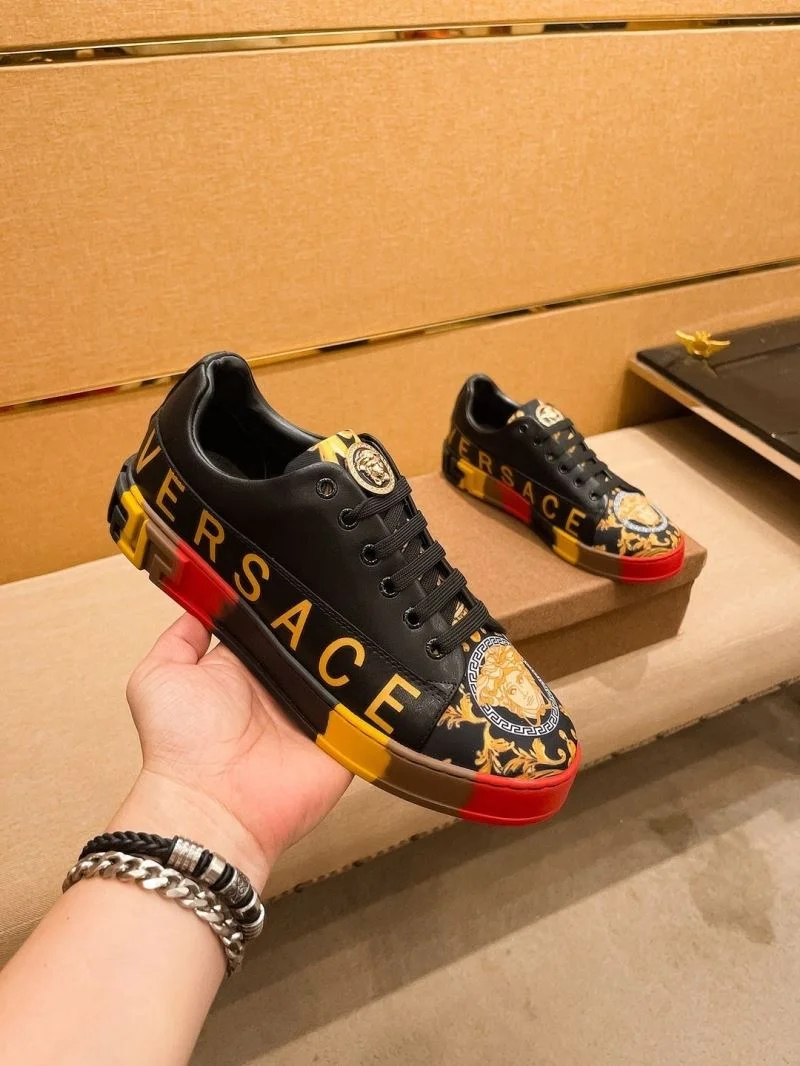 Mirror quality Versace Low Shoes