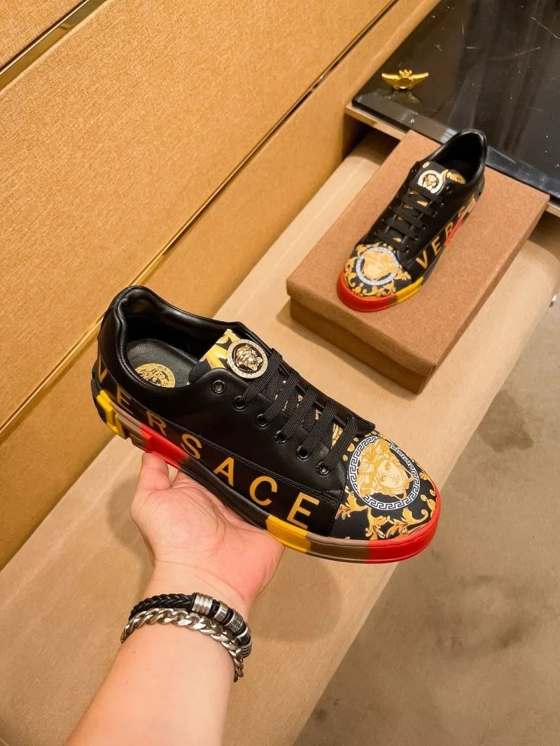 Mirror quality Versace Low Shoes