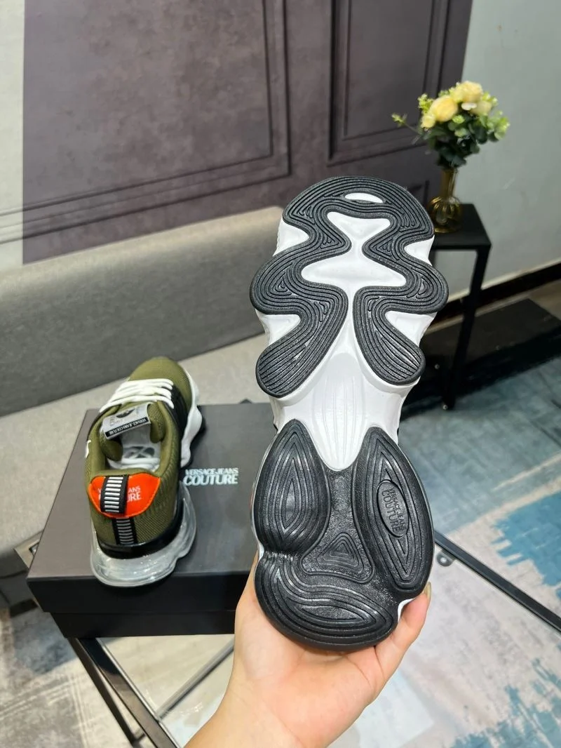 Brand-authenticated Versace Low Shoes
