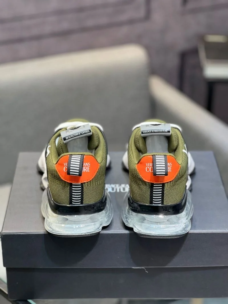 Brand-authenticated Versace Low Shoes
