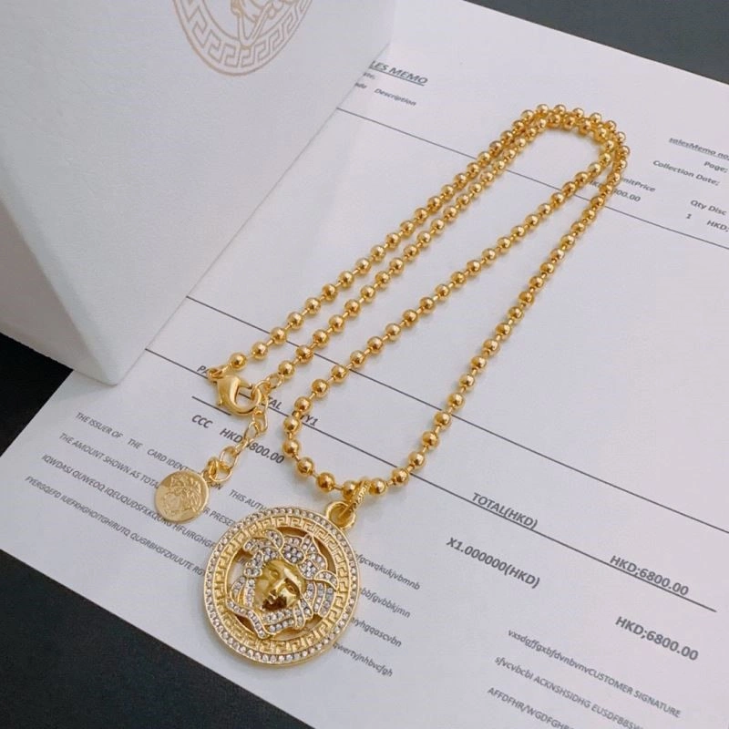 Precise copy Versace Necklaces
