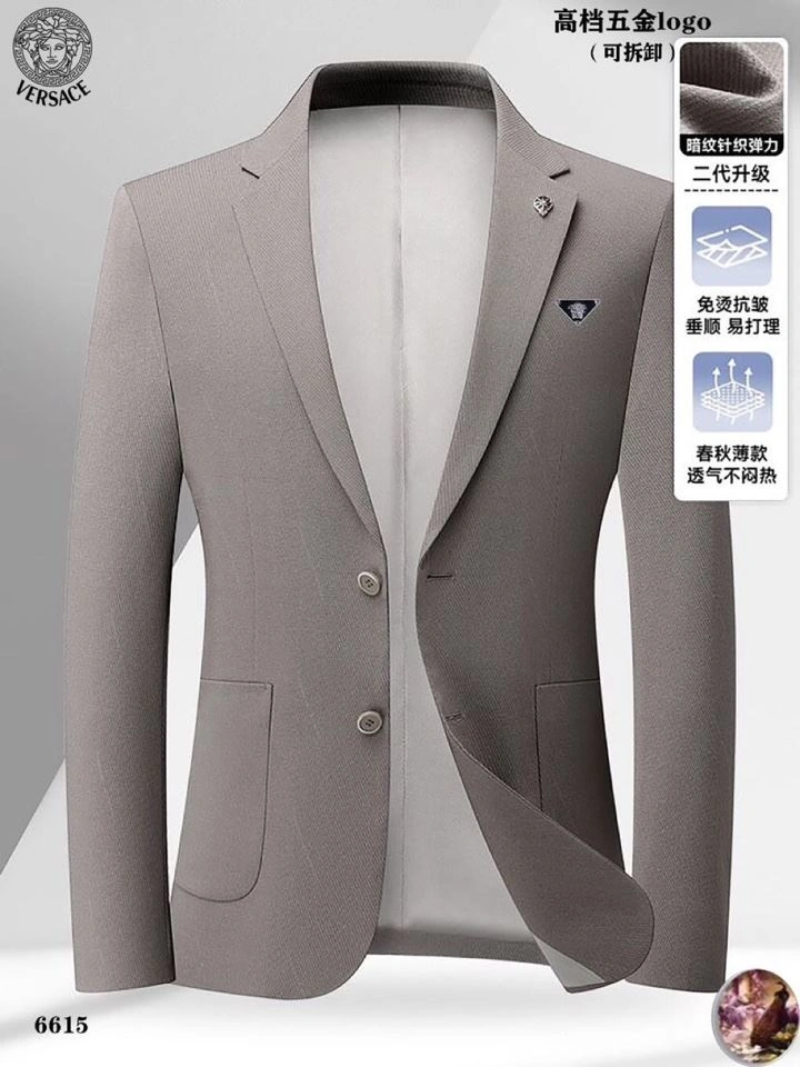Precise copy Versace Outwear
